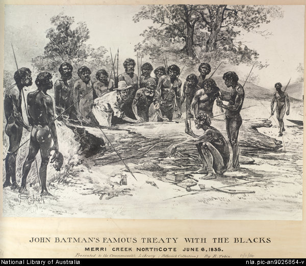 1835 20 John Batman meets Aborigines.jpg | East Melbourne Historical ...